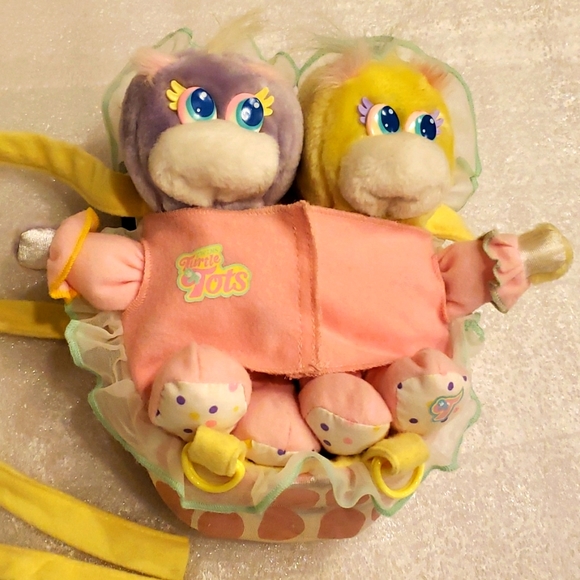 Mattel | Toys | Turtle Tots Twins 989 Vintage With Shell Carrier ...